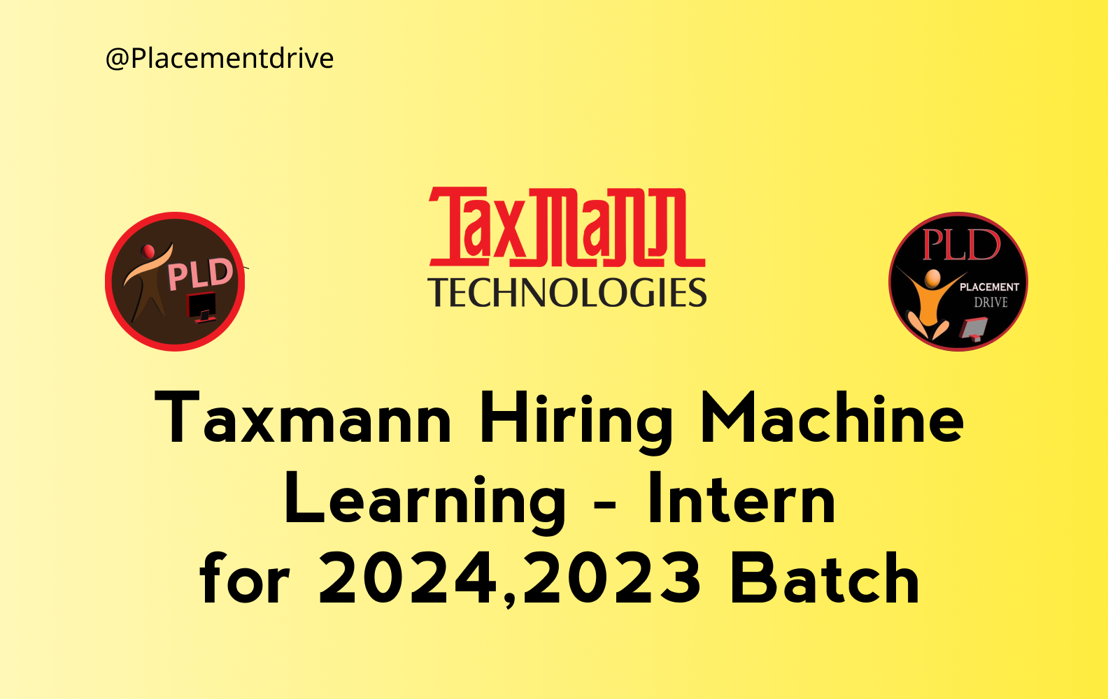 Taxmann Hiring Machine Learning - Intern - placementdriveinsta.in Taxmann Hiring Machine Learning - Intern - placementdriveinsta.in