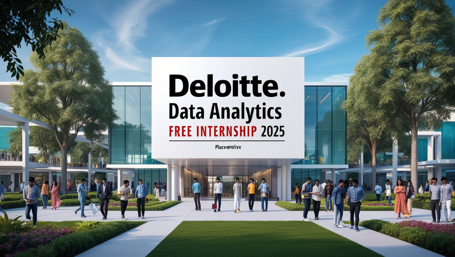 Deloitte Data Analytics Free Internship 2025 - placementdriveinsta.in