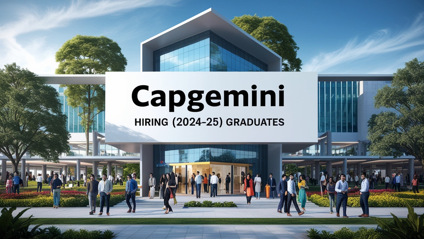 Capgemini Hiring Software Engineer-2024-25