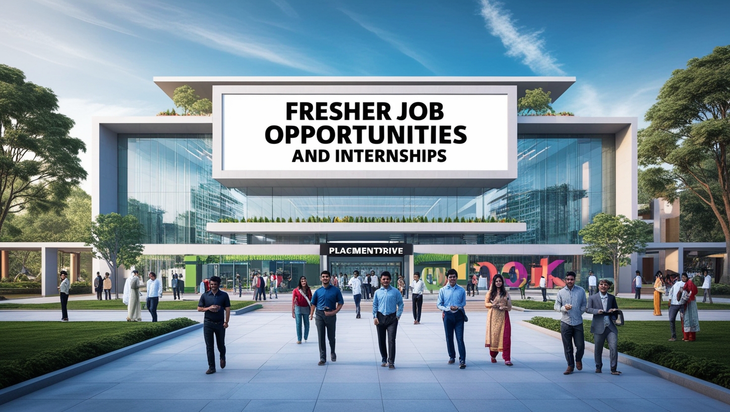 Freshers Job Opportunities & Internships