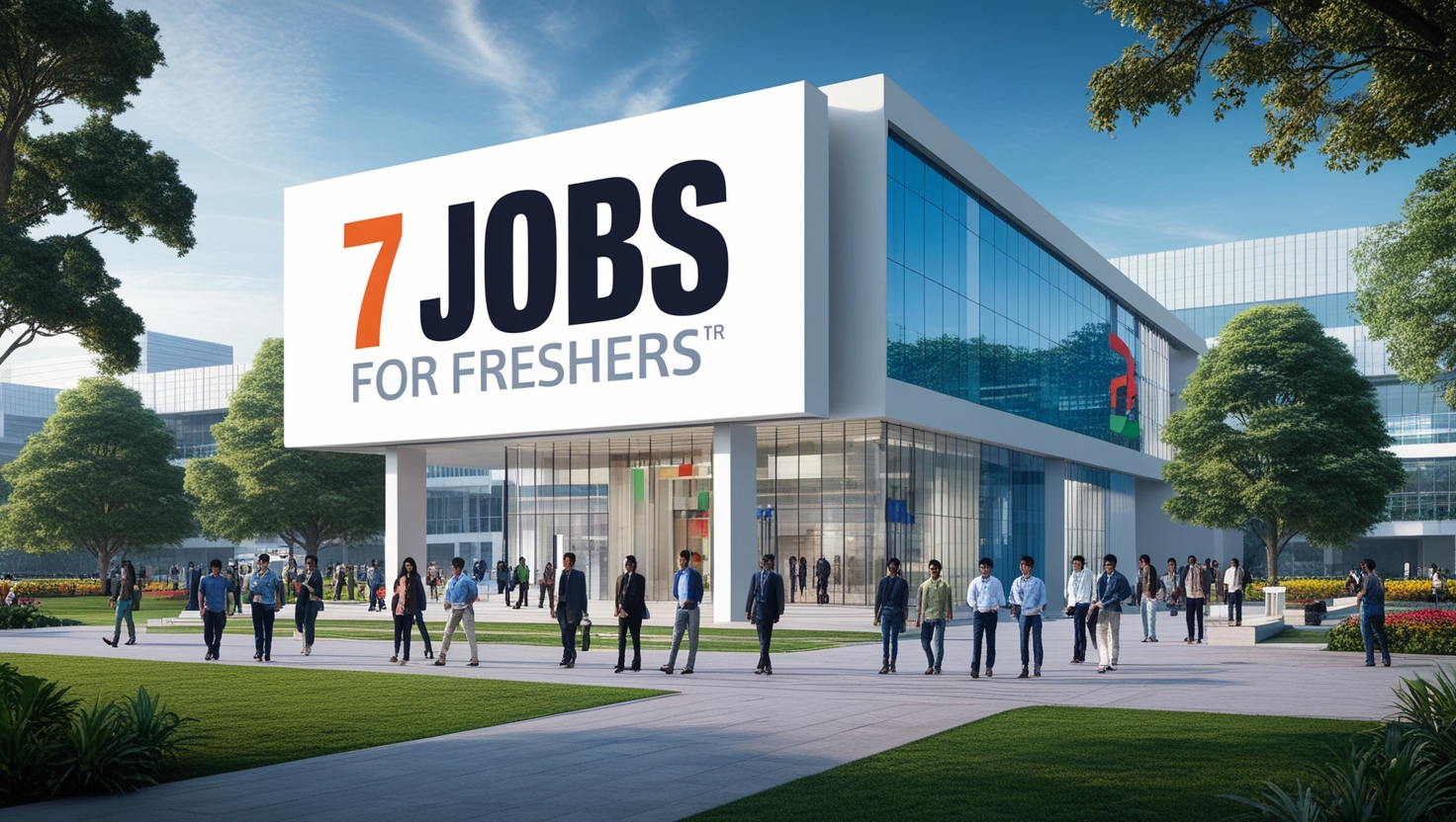 7 jobs for freshers