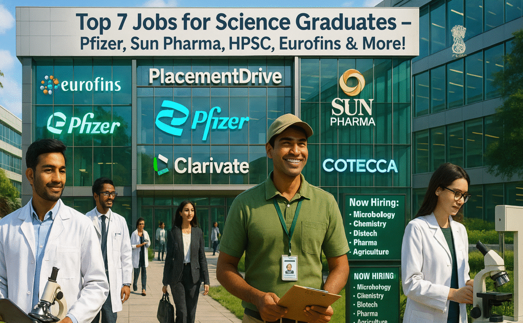 Top Pharma, Biotech & Government Jobs for Freshers in India ...