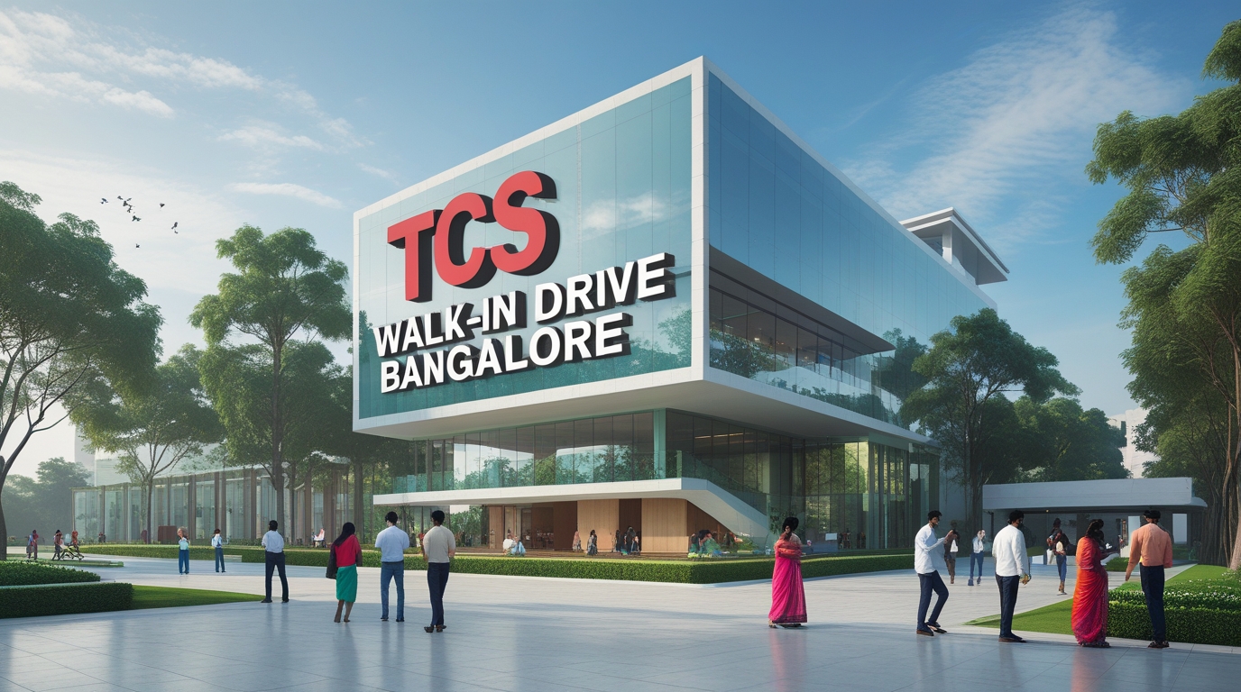 TCS Walk-in Drive 2026 Bangalore