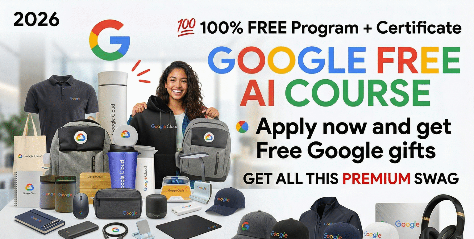 Free Google AI Course 2026 Certificate – Gen AI Academy APAC Apply